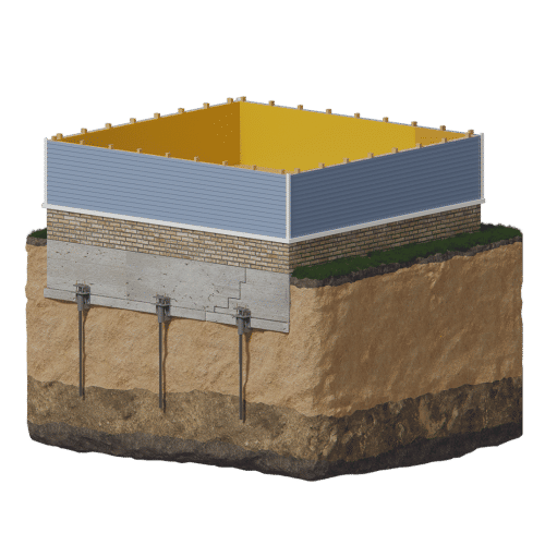 Foundation Piers, Piles, and Anchors: What’s the Difference?